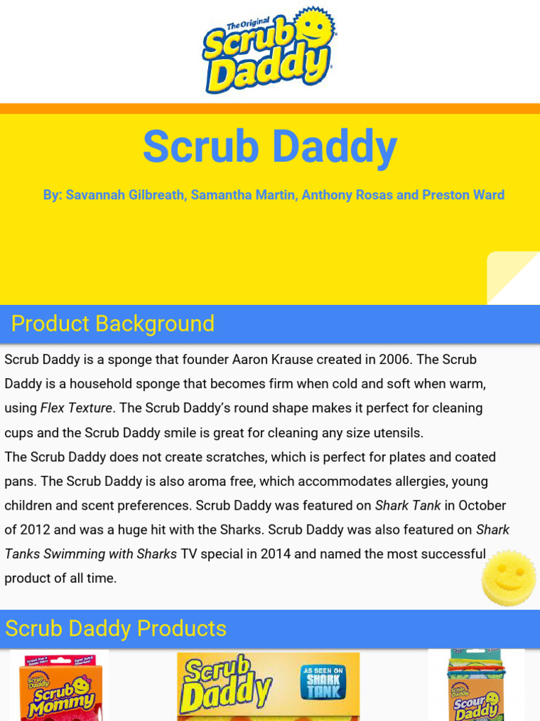 Scrub Daddy Presentation | PDF