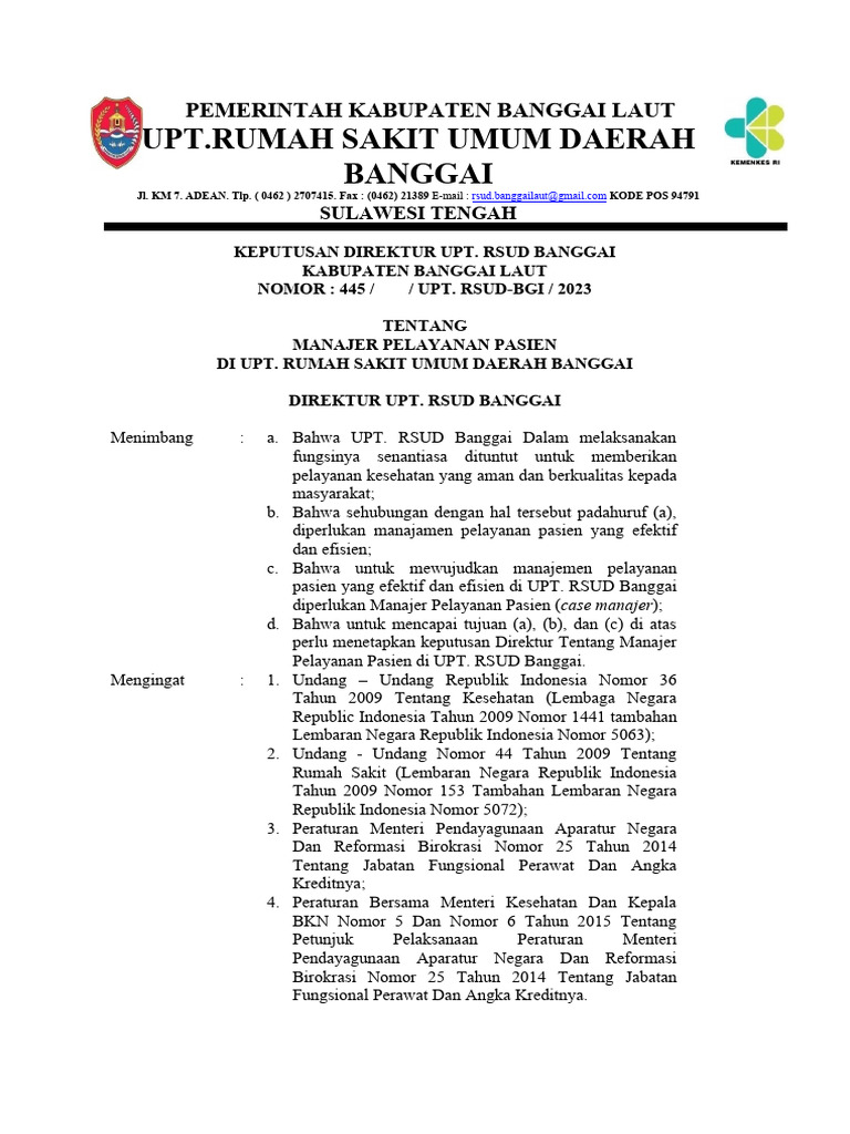 SK MPP | PDF | Bisnis | Pengelolaan Keuangan & Uang