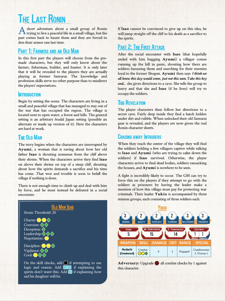 The Last Ronin - One Shot | PDF | Samurai