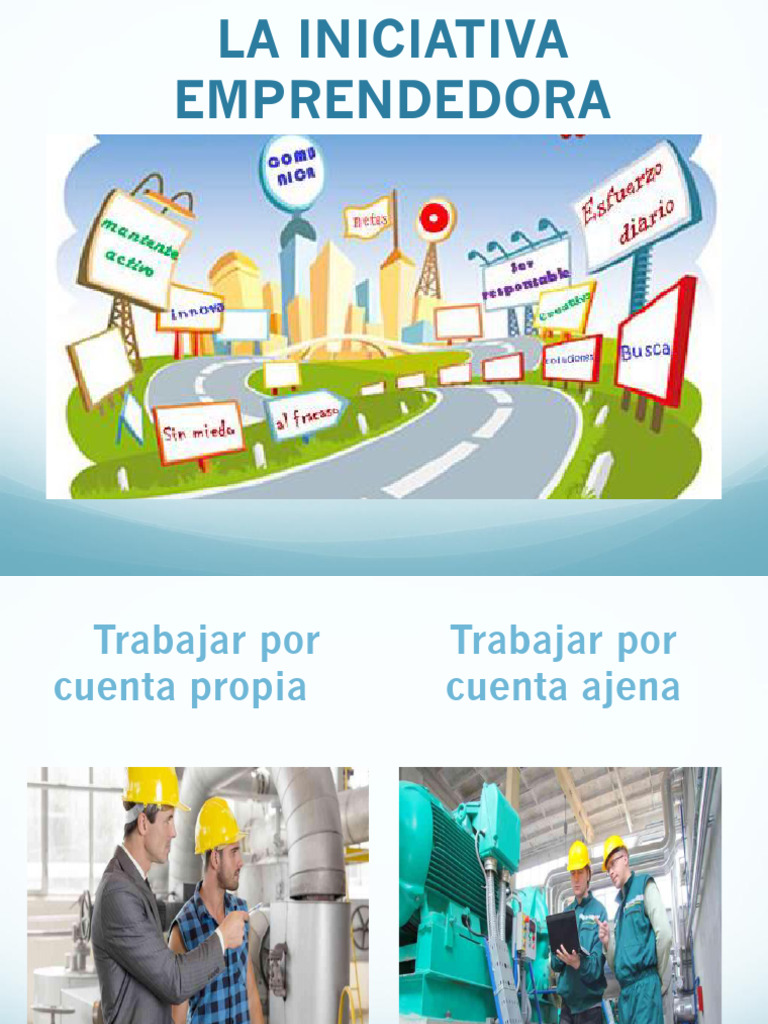 La Iniciativa Emprendedora | PDF | Iniciativa empresarial | Innovación