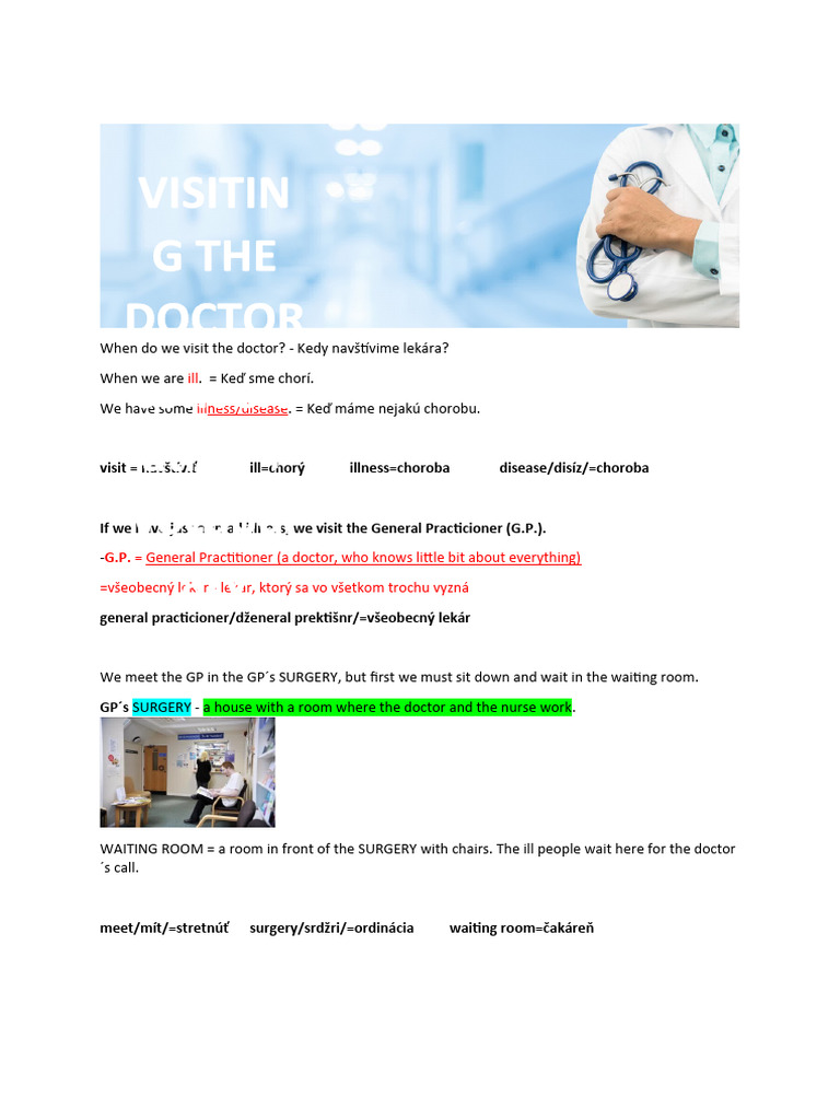 Cuándo Visitar al Doctor: Guía Práctica | PDF