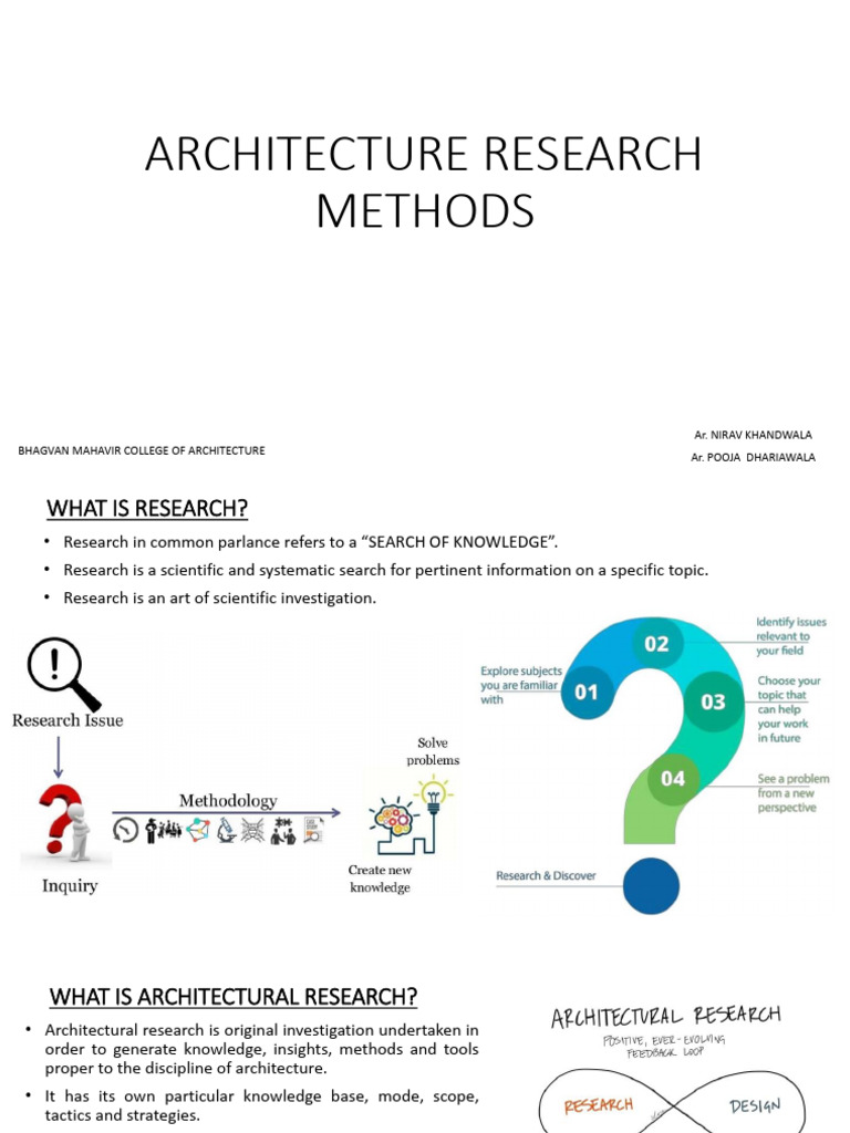 Architecture Research Methods | PDF | Hypothesis | Statistics