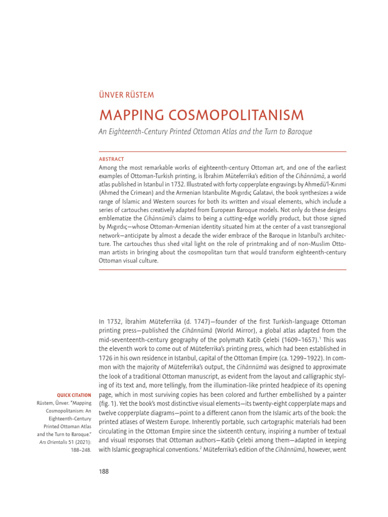 Mapping Cosmopolitanism | PDF | Cartography