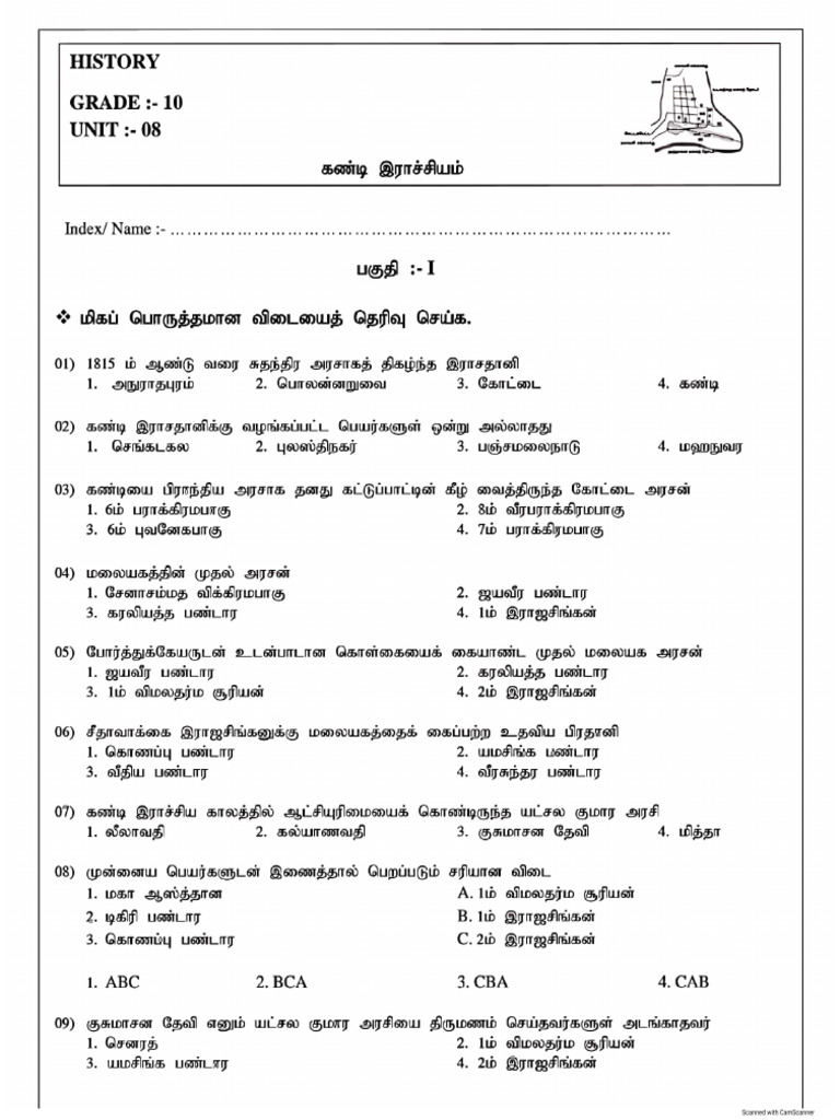Grade 10 Unit 08 | PDF