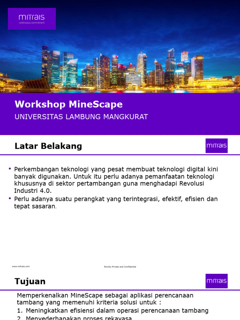 Workshop MineScape ULM | PDF