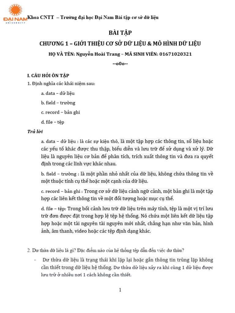 NNguyễn Hoài Trang CNTT 16-06 | PDF