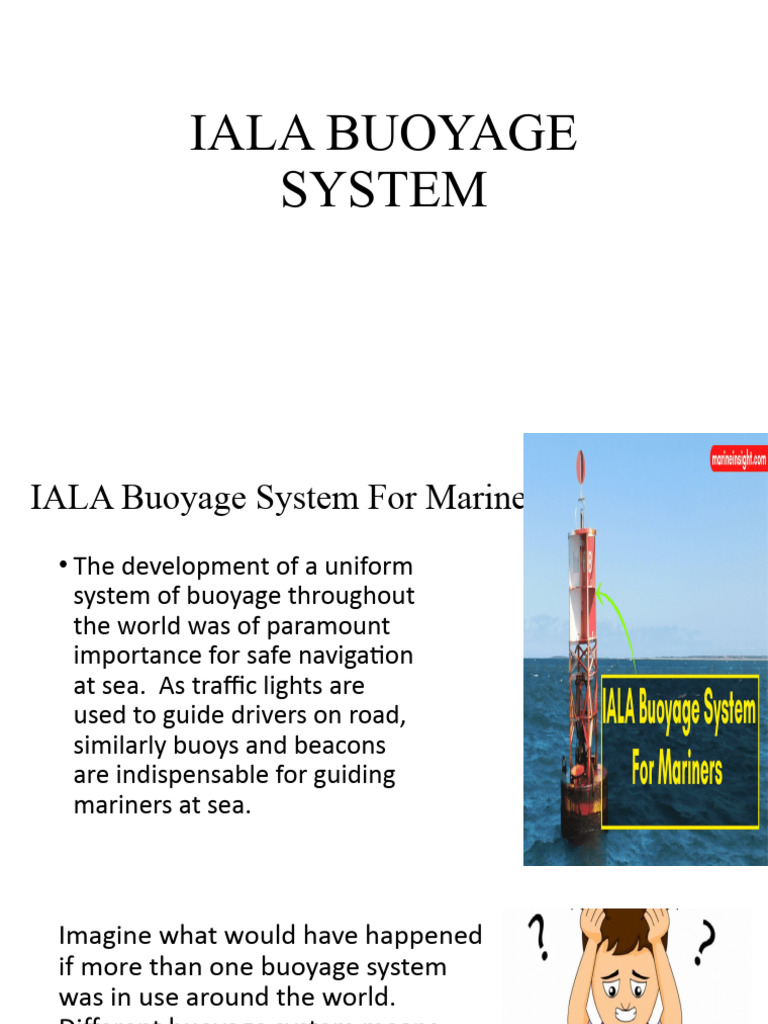 IALA Buoyage System Overview | PDF | Navigation