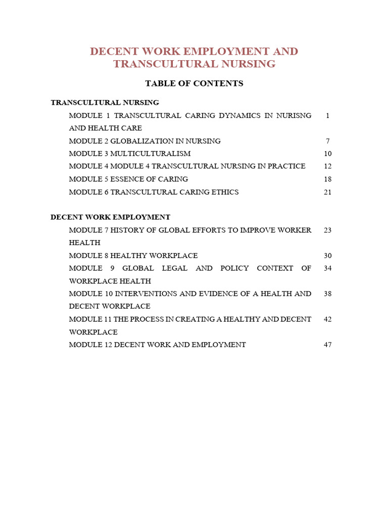 Dwe and TCN Modules 1 12 | PDF