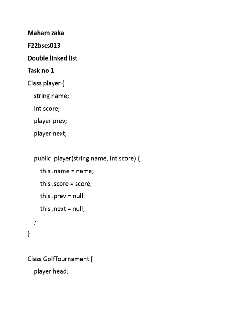 Double Link List | Download Free PDF | Computer Programming | Software Engineering