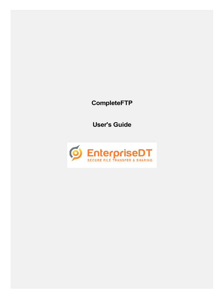 Guide Complete Ftp | PDF | File Transfer Protocol | Transport Layer ...