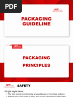 J&T Express Packaging Guidelines | PDF