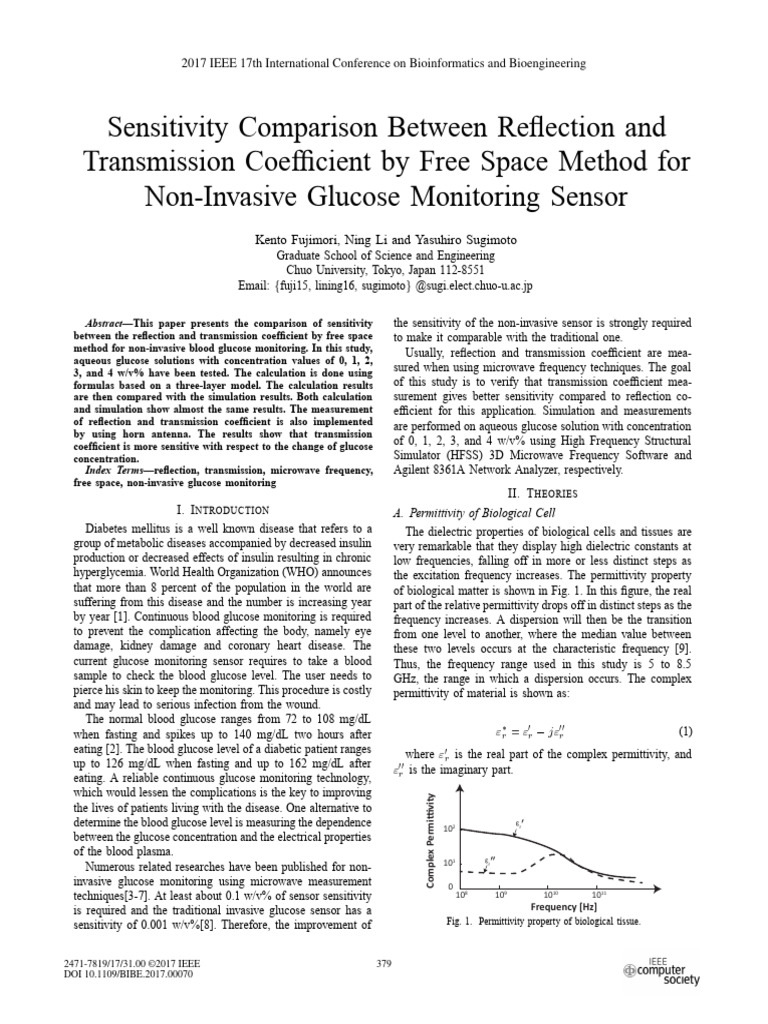 Sensitivity Comparison Between Reflection and Transmission Coefficien | PDF | Permittivity | Waves