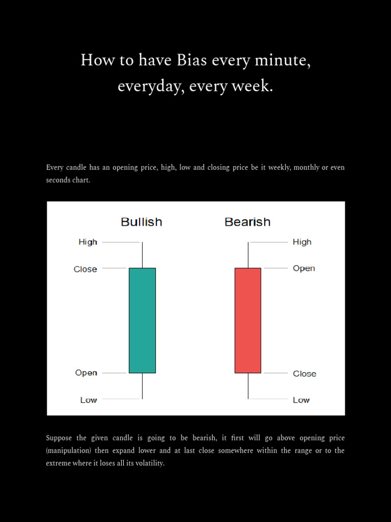 Understanding Market Bias for Forex Trading | PDF | Market Trend ...