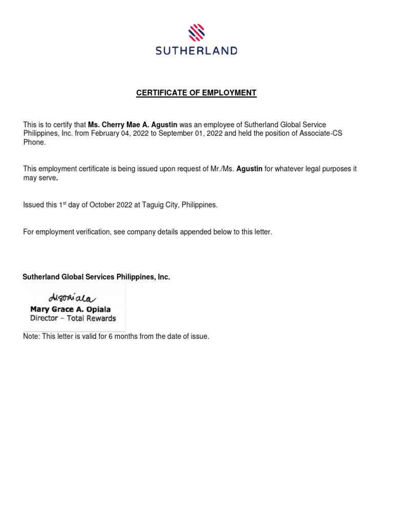 COE Sutherland | PDF | Law