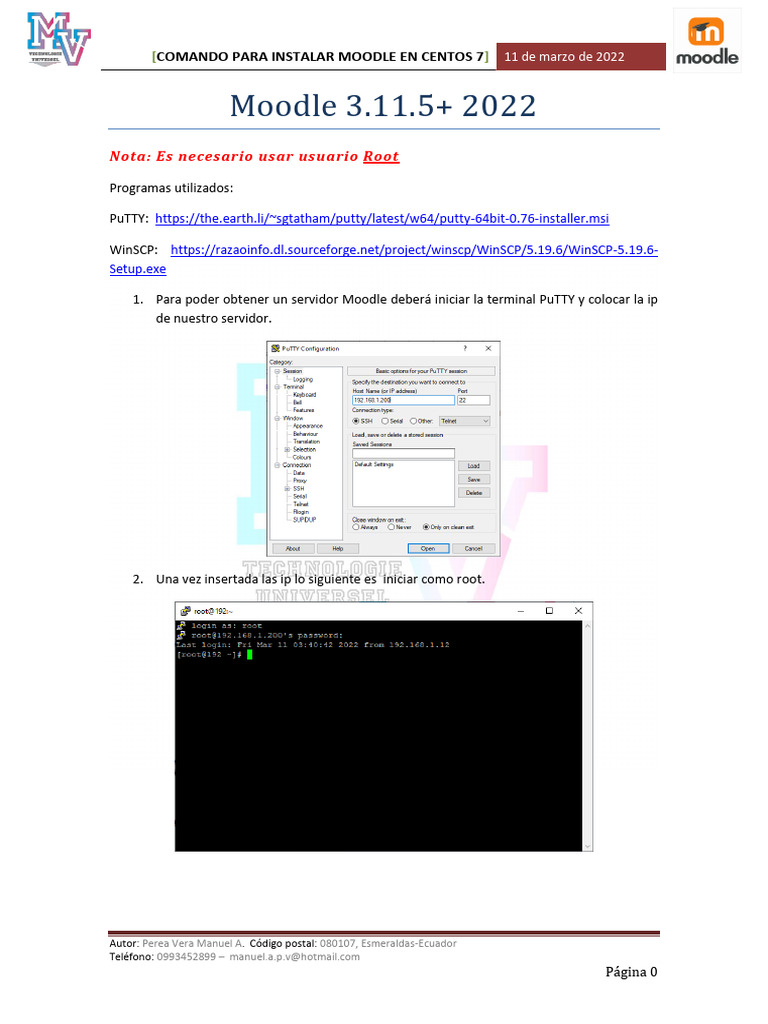 Comando para Instalar Modle Centos 7 | PDF | Php | Archivo de computadora