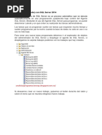 Guía para Crear Jobs en SQL Server | PDF | Servidor SQL de Microsoft ...