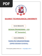 Design Engineering Guidelines at GTU | PDF | Design Thinking | Design