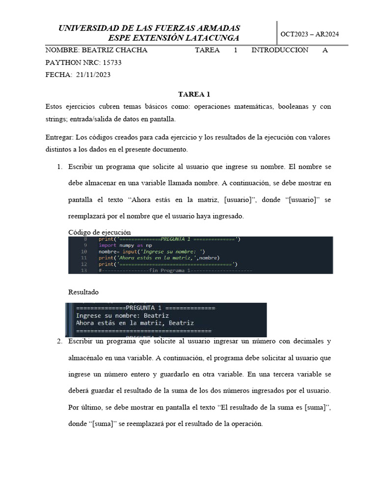 Tarea 1 | PDF | Fahrenheit | Informática