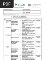 DP World LOB-17 Painting Risk Assessment | PDF | Scaffolding | Risk