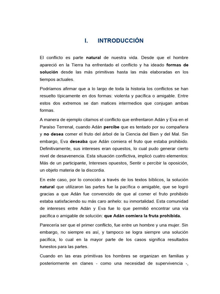 Soluc Conflictos | PDF