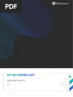 Discovery Prepaid Health GP List | PDF | Johannesburg | Durban