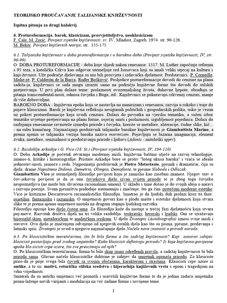 Teorijska Pitanja Za 2. Dio Ispita 2017 | PDF