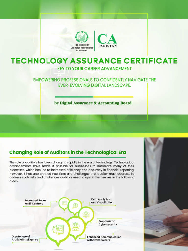 Technology Assurance Certificate c3 | PDF