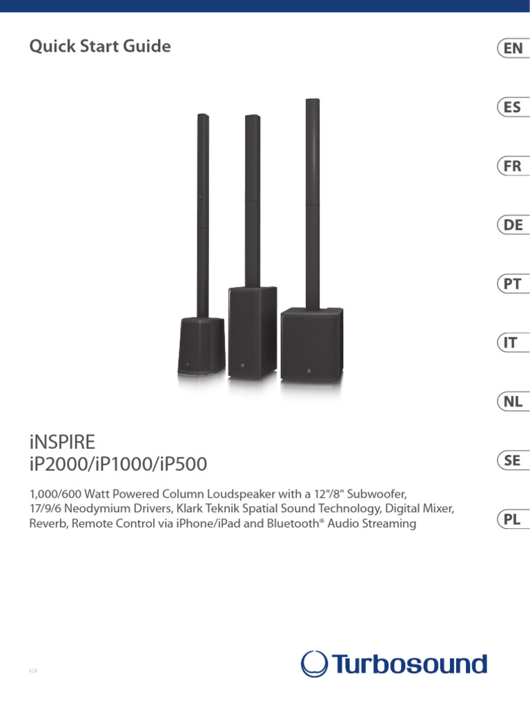 QSG TS 0302-ACJ iP2000-iP1000-iP500 WW | PDF | Electricidad | Energia ...
