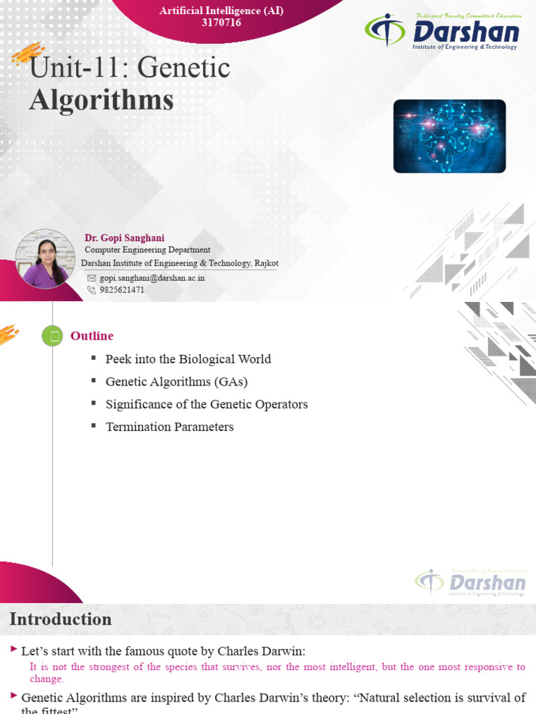 Genetic Algorithms | PDF | Genetic Algorithm | Natural Selection