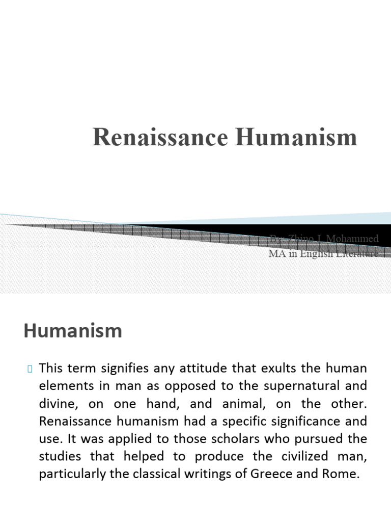 Humanism | PDF | Humanism | Renaissance