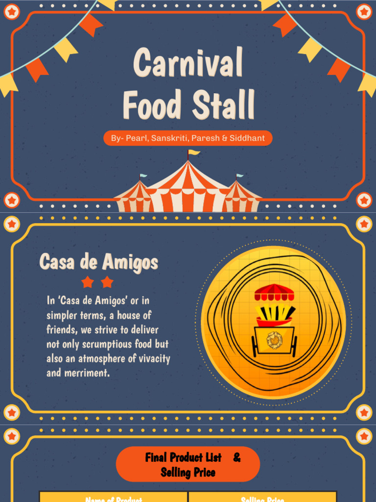 Carnival Food Stall | PDF | Brand | Advertising