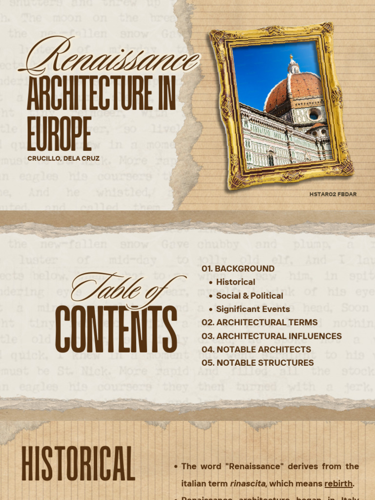 (GROUP 3) Renaissance Architecture | PDF | Renaissance | Michelangelo