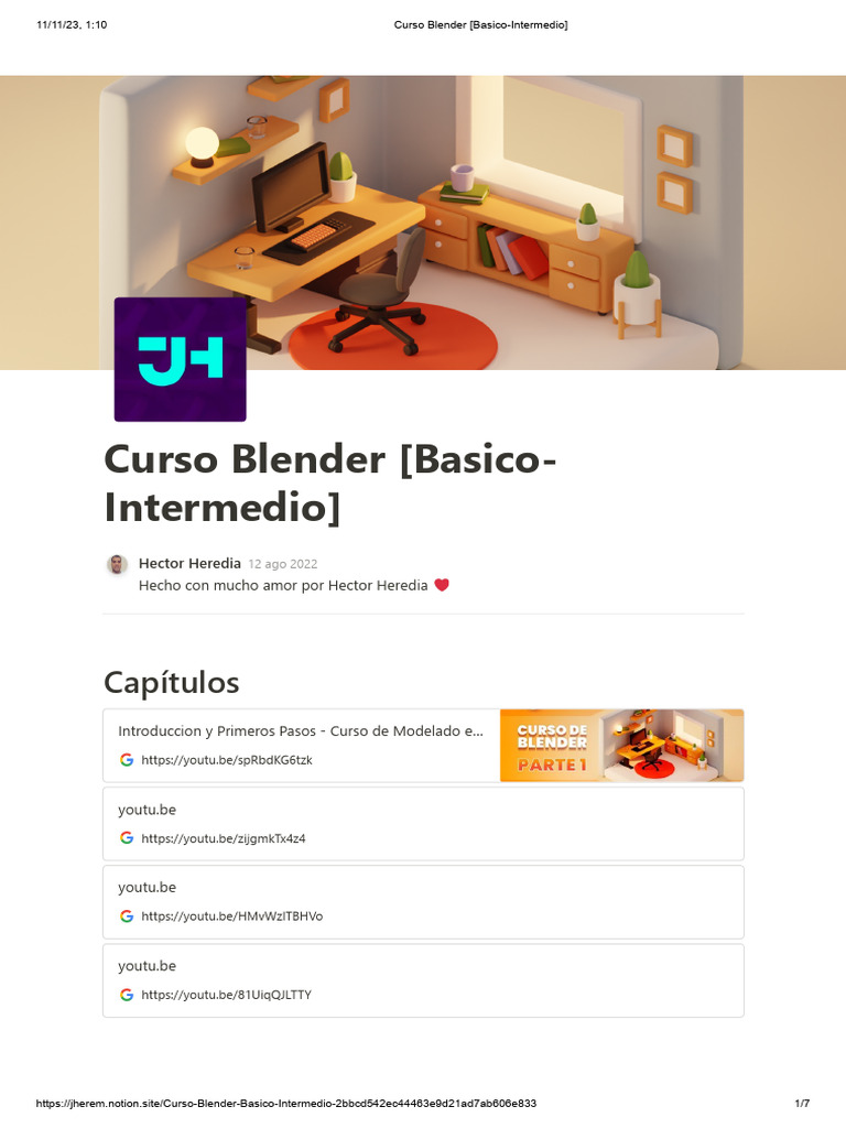 Curso Blender (Basico-Intermedio) | Descargar gratis PDF | Informática ...