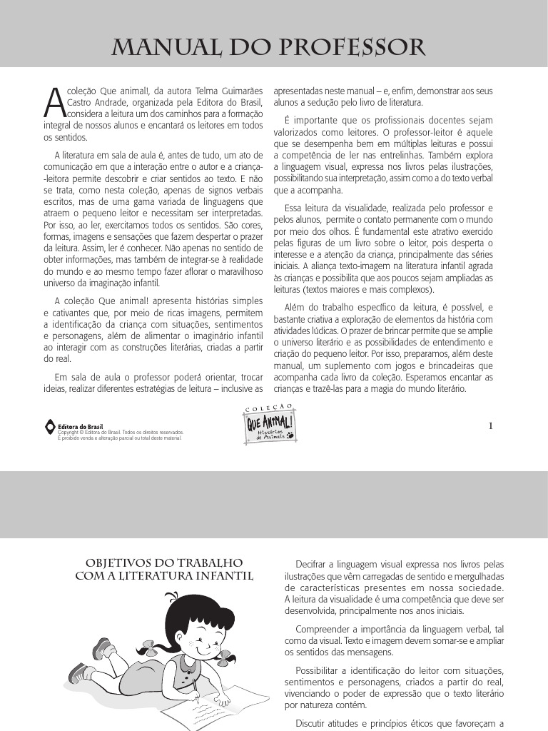 Professor Suplemento Digital Quem Pegou Minhas Pintas | PDF | Imagem | Livros