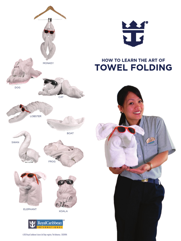 Step-by-Step Towel Animal Folding | PDF