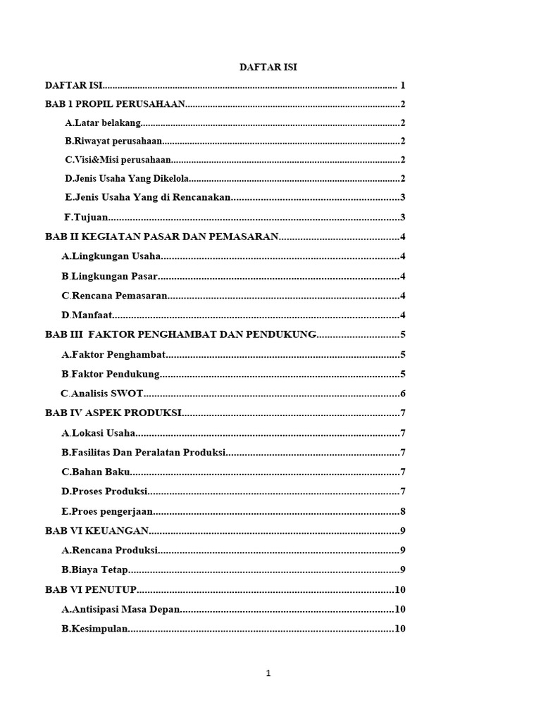 Proposal Prakarya XI IPS Kel.1 | PDF