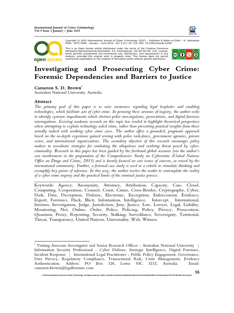 Brown - 2015 - Investigating and Prosecuting Cyber Crime Forensic ...