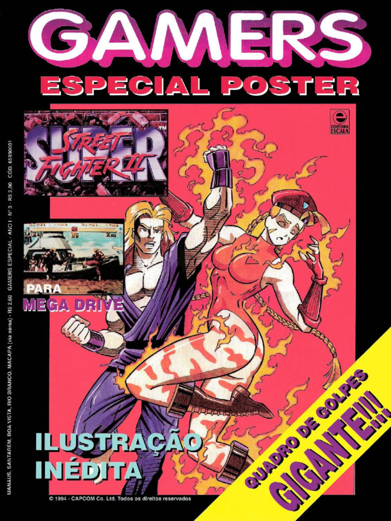 Gamers Especial Poster Nº 03 Super Street Fighter II | PDF