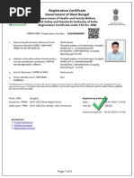 Fssai Application Receipt | PDF