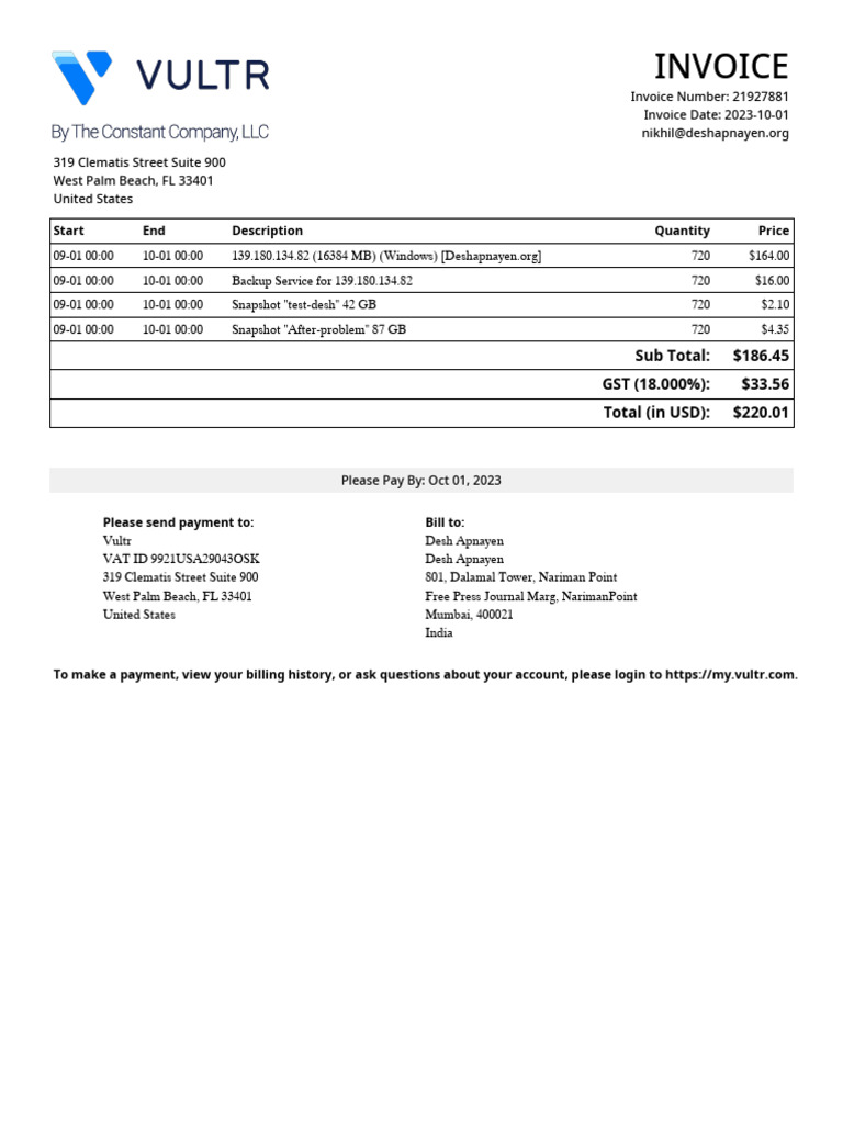 Invoice 21927881 | PDF | Invoice | Trade