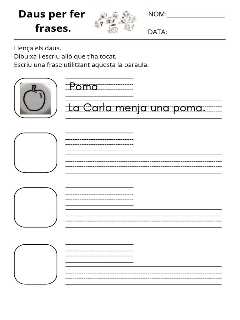 Daus Per Fer Frases. | PDF