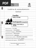 Cuaderno de Acompanamiento Familiar Dimf - Fami | PDF | Crecimiento personal y profesional ...
