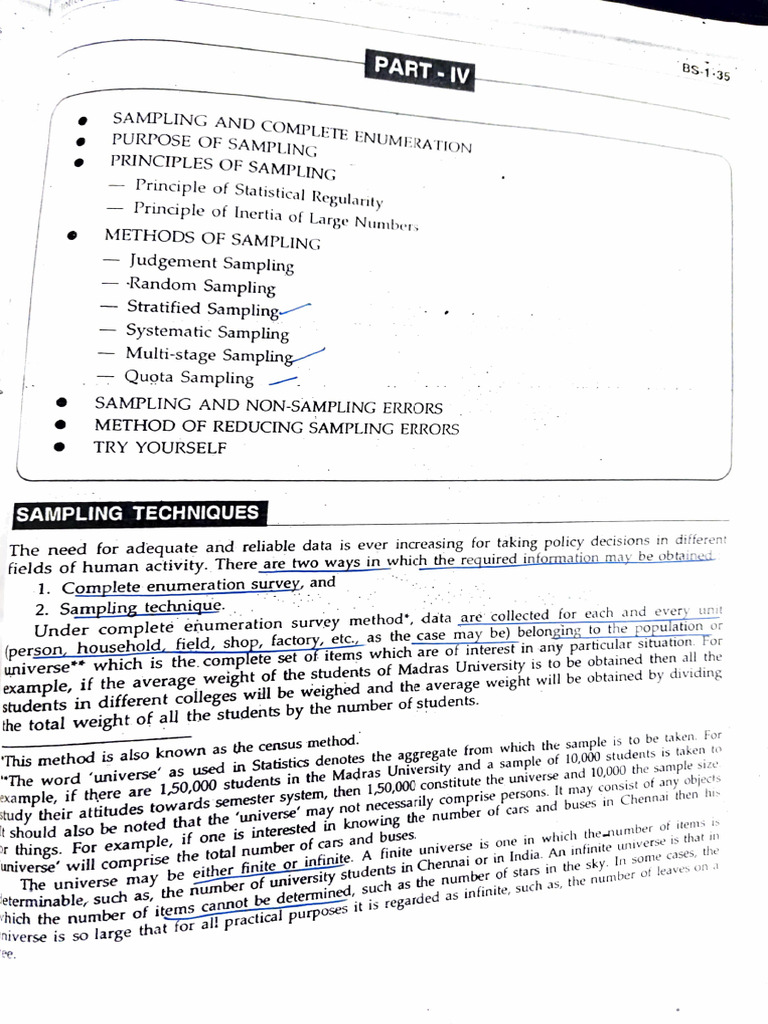 Sampling Bookish Notes Pdf Sampling Statistics Randomness 8680
