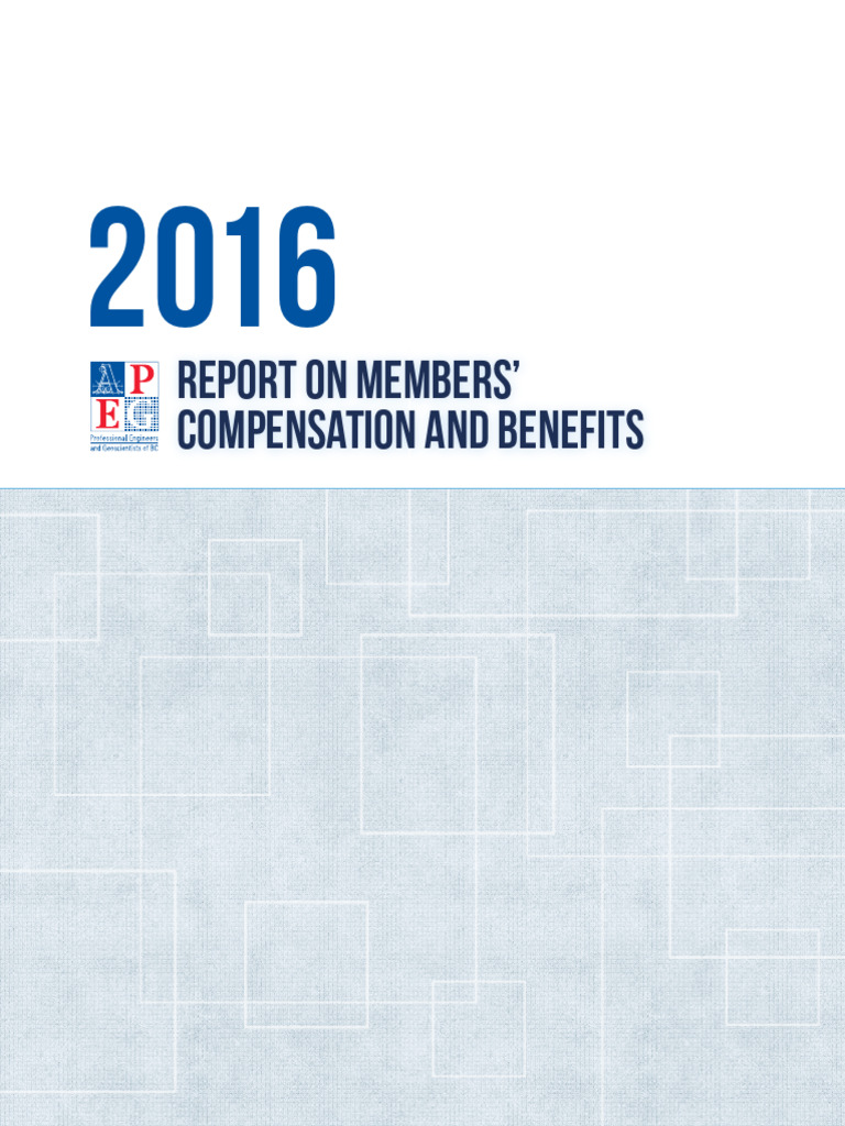 APEGBC Compensation Survey 2016 - WEB - FINAL | PDF | Employee Benefits ...