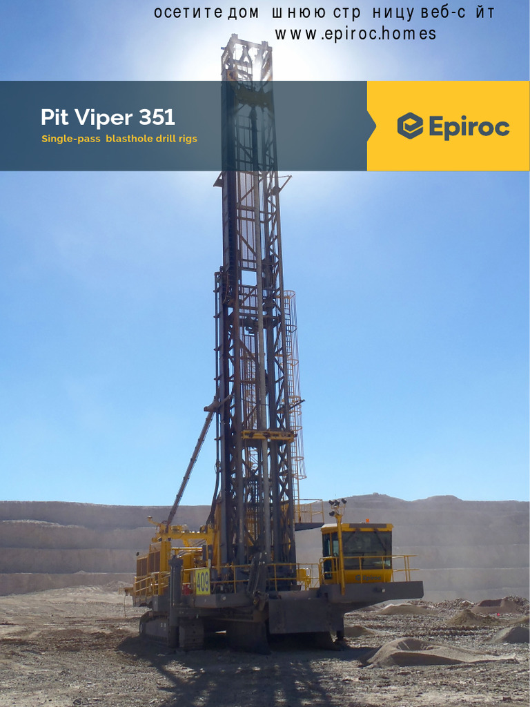 Epiroc-Pit-Viper-351 | PDF | Horsepower | Engines