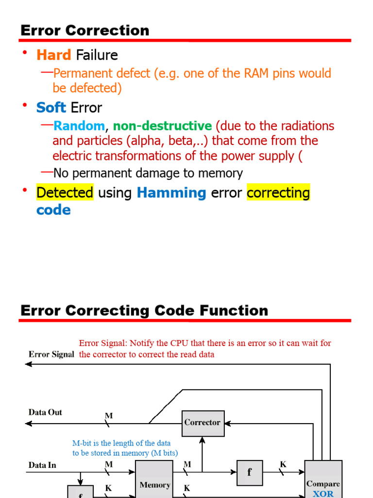 7 Hamming Error Detection and Correction | PDF