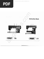 5040 Singer Manual (5050C) | PDF | Sewing Machine | Sewing