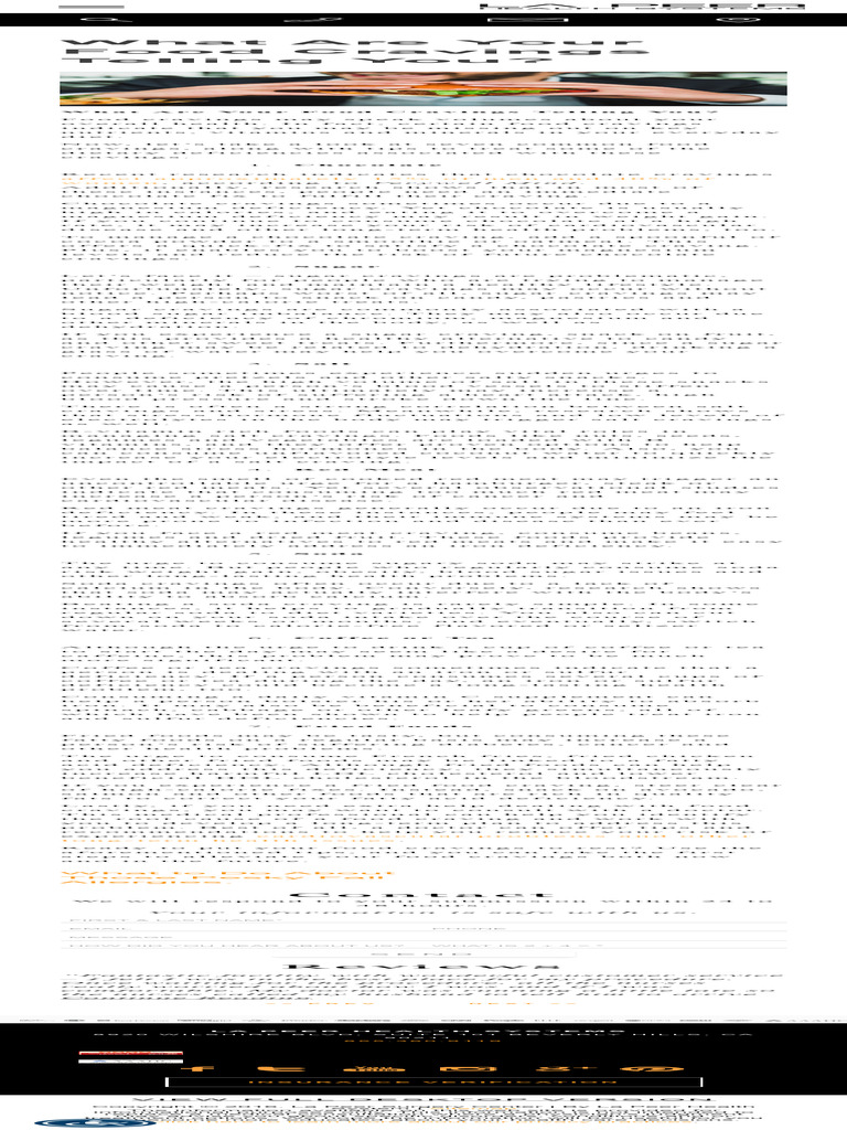 What Are Your Food Cravings Telling You - Innovative Surgery Center in Beverly Hills - Los ...