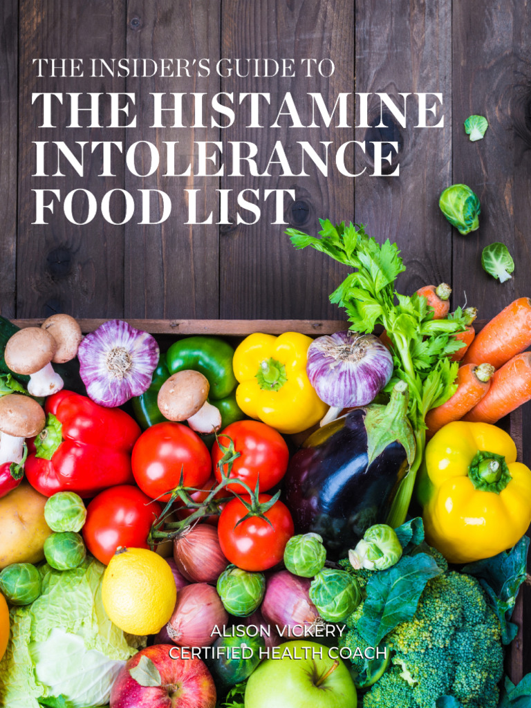 Histamine Intolerance Food List V2FINAL | PDF | Bean | Food Intolerance