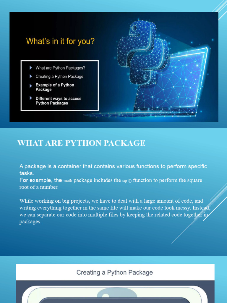 Presentation Package | PDF
